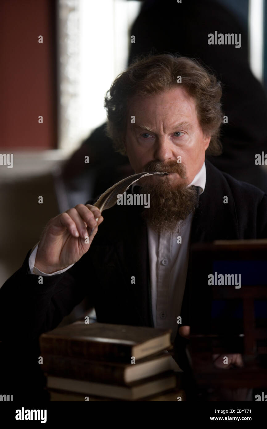 Derek Jacobi, who plays the part of both Charles Dickens and the tramp ...