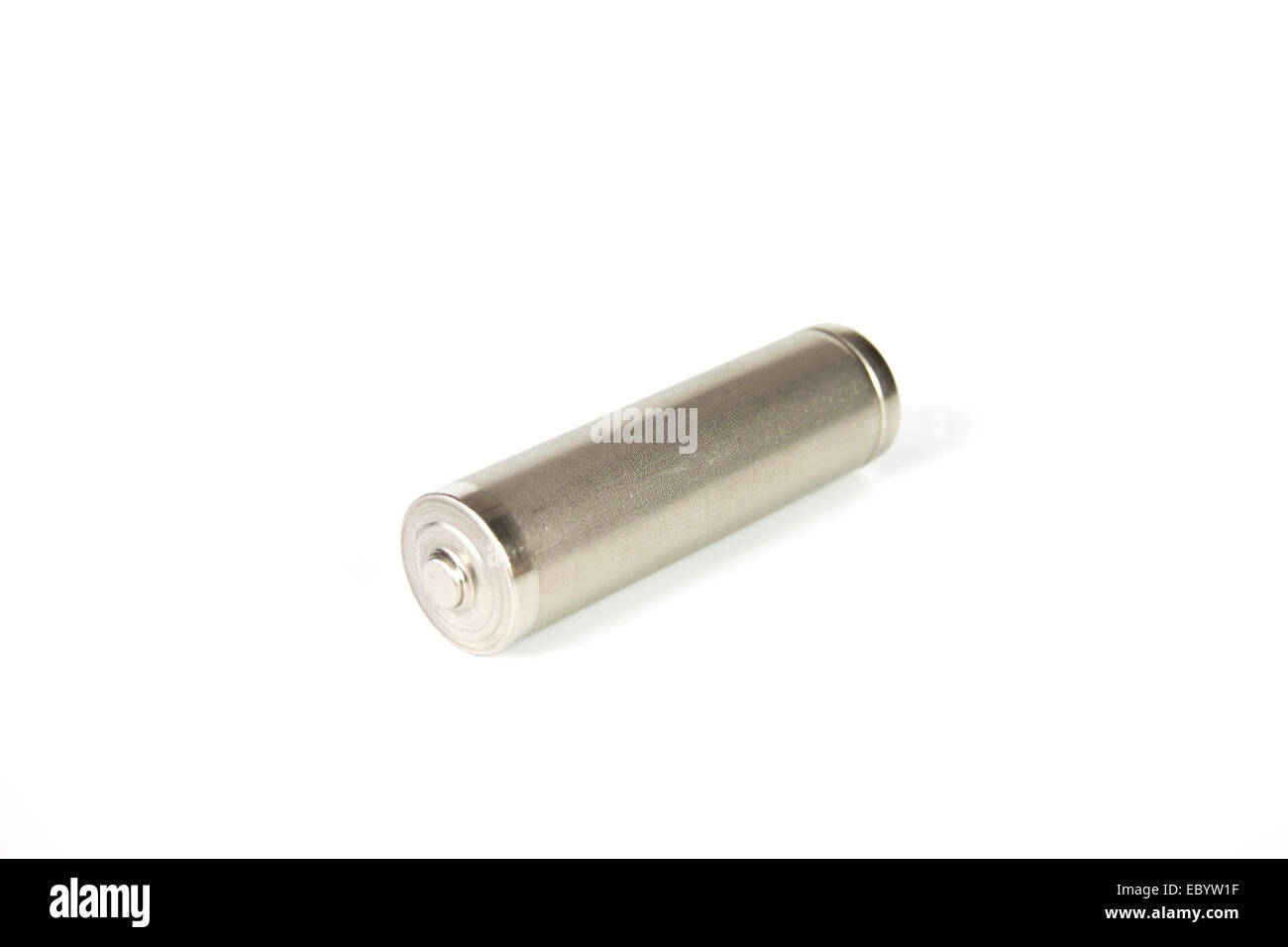 AAA size battery widely used in the life of a white background Stock ...