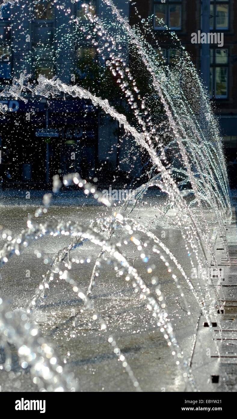 The Gustafson Porter redeveloped Old Market Square water fountain ...