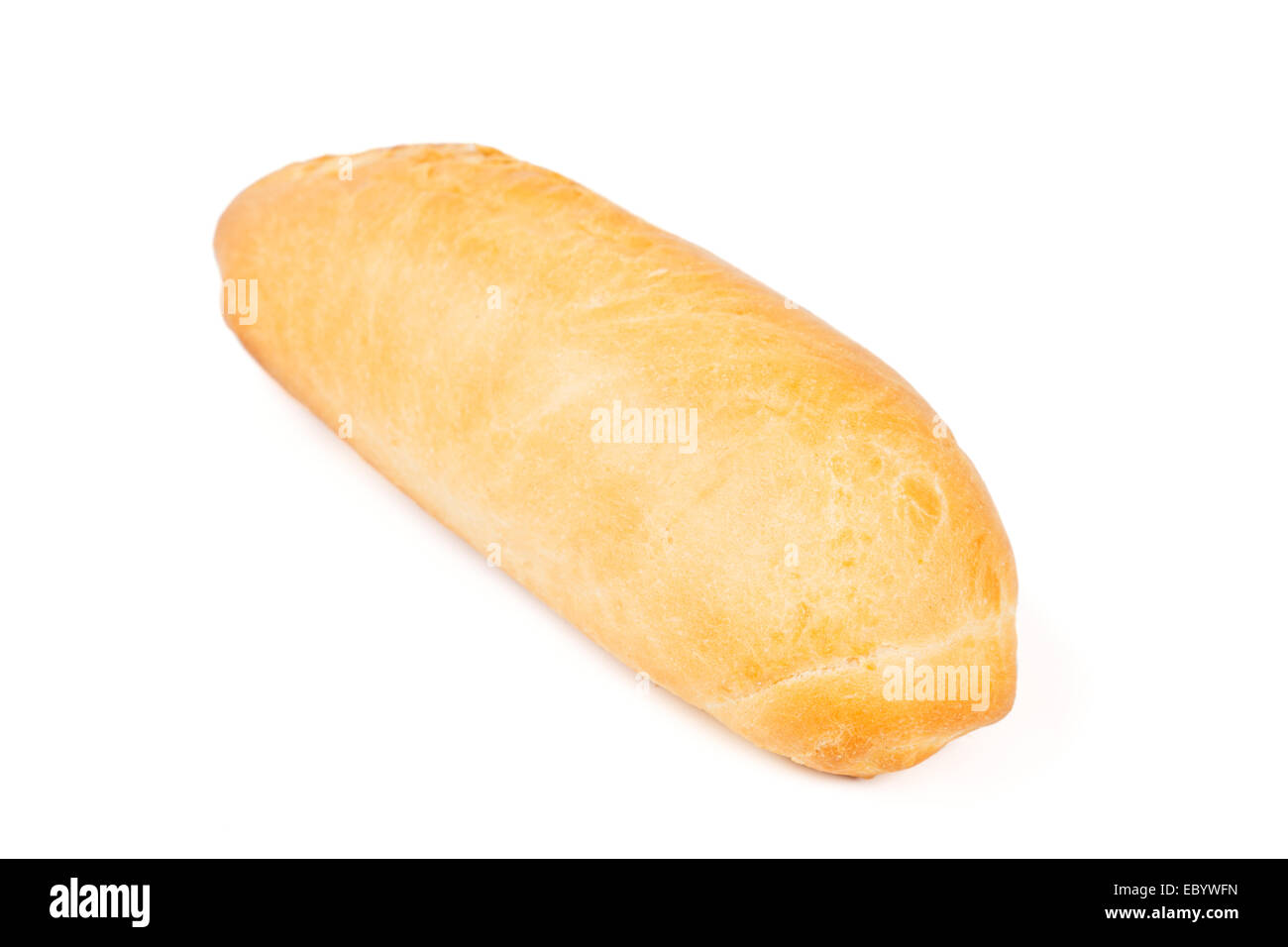 One roll isolated on the white background Stock Photo - Alamy