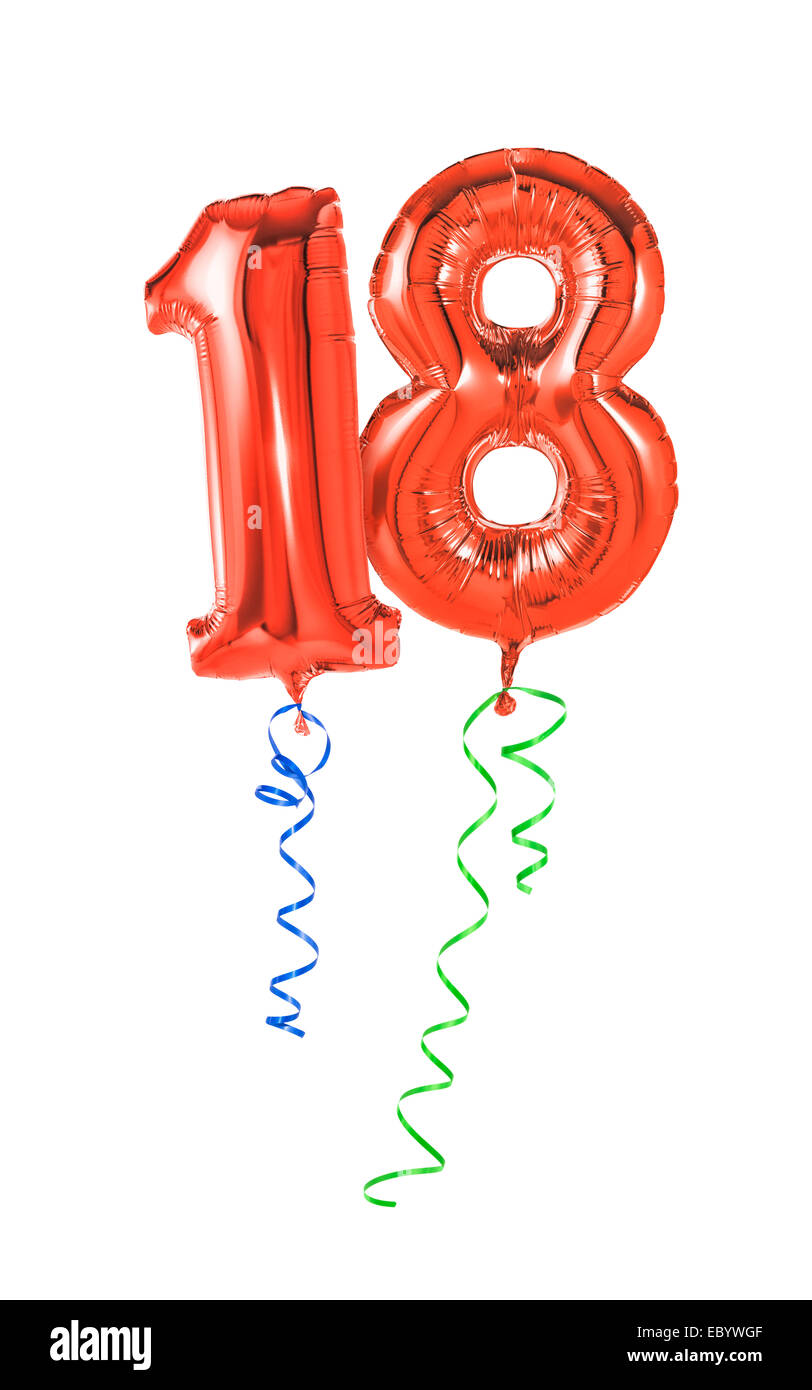 Happy 18th birthday Cut Out Stock Images & Pictures - Alamy