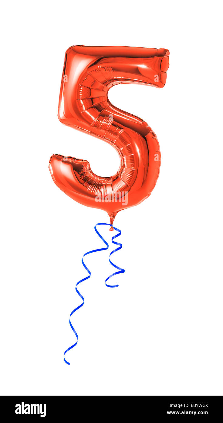 Red Number 5
