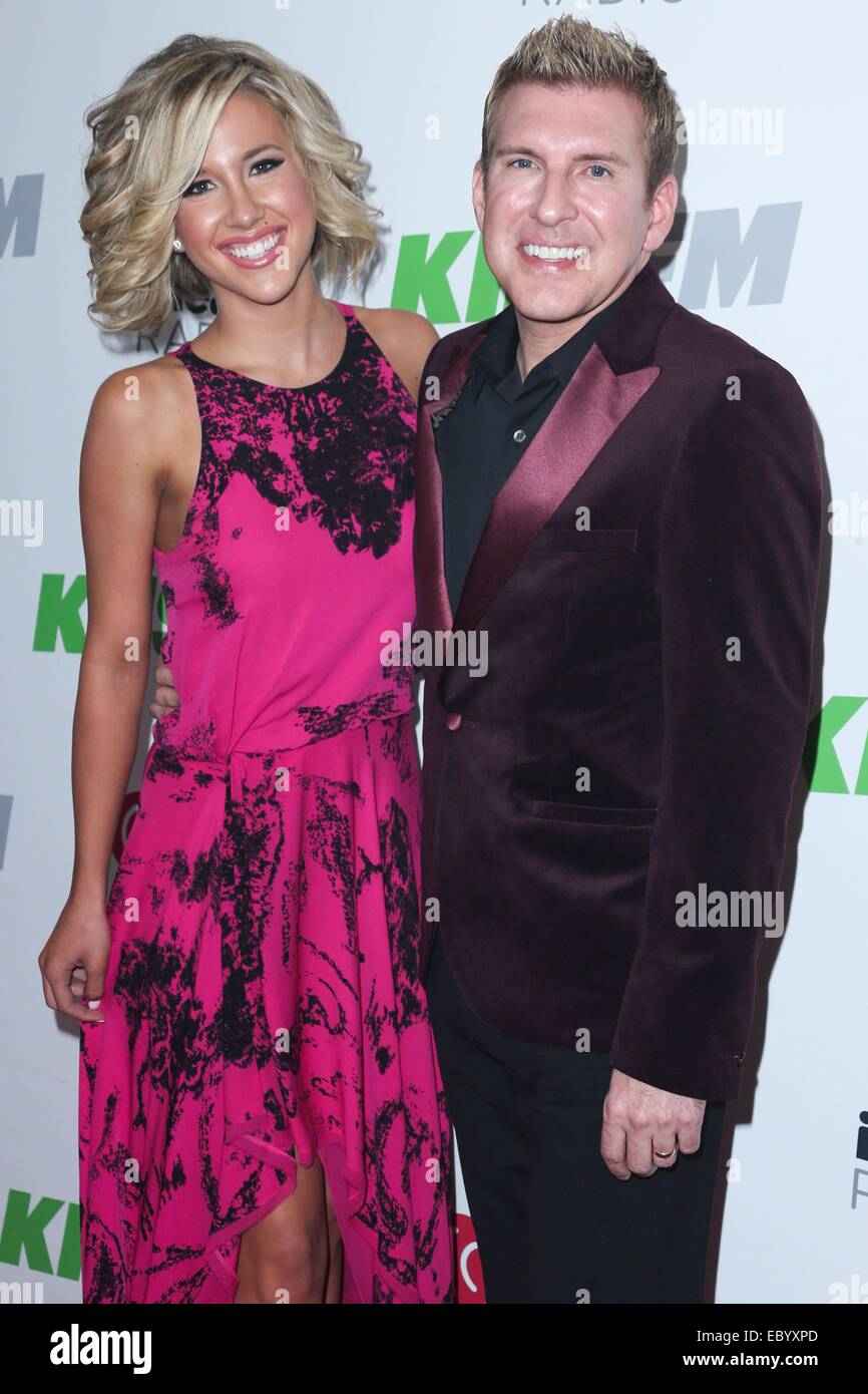 Los Angeles, CA, USA. 5th Dec, 2014. Savannah Chrisley, Todd Chrisley ...