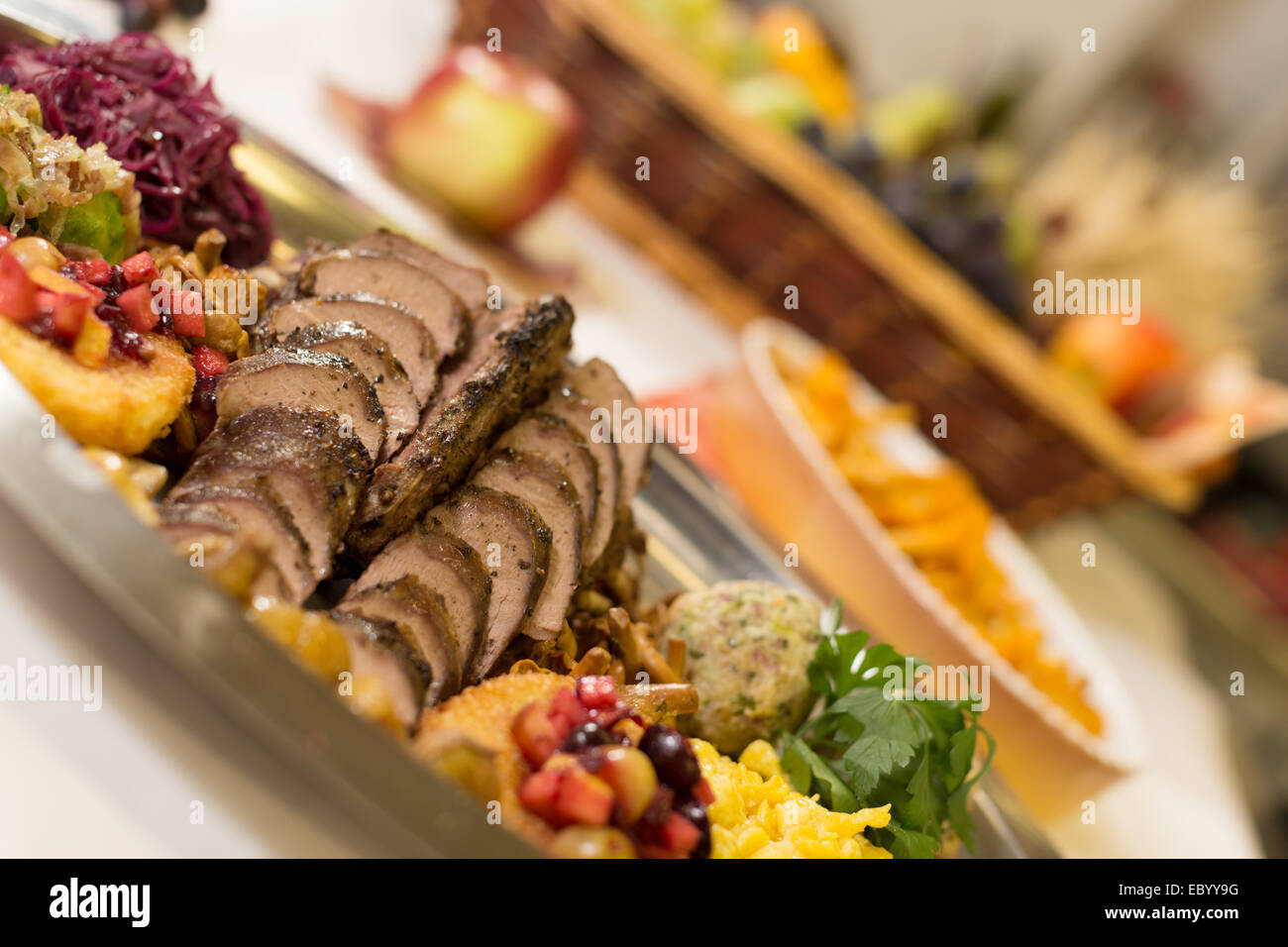 Roast calf hi-res stock photography and images - Alamy
