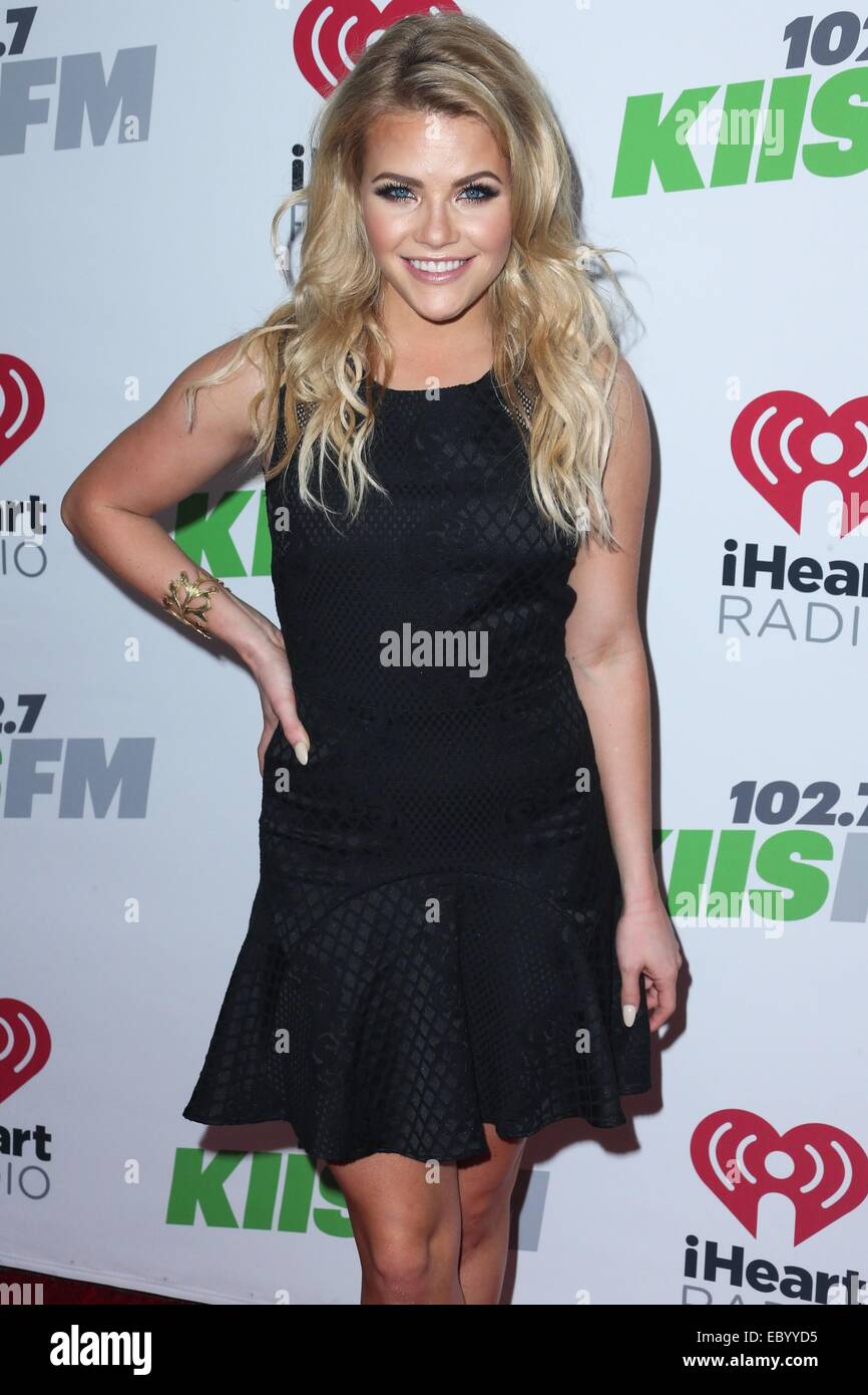 Los Angeles, CA, USA. 5th Dec, 2014. Witney Carson in the press room ...