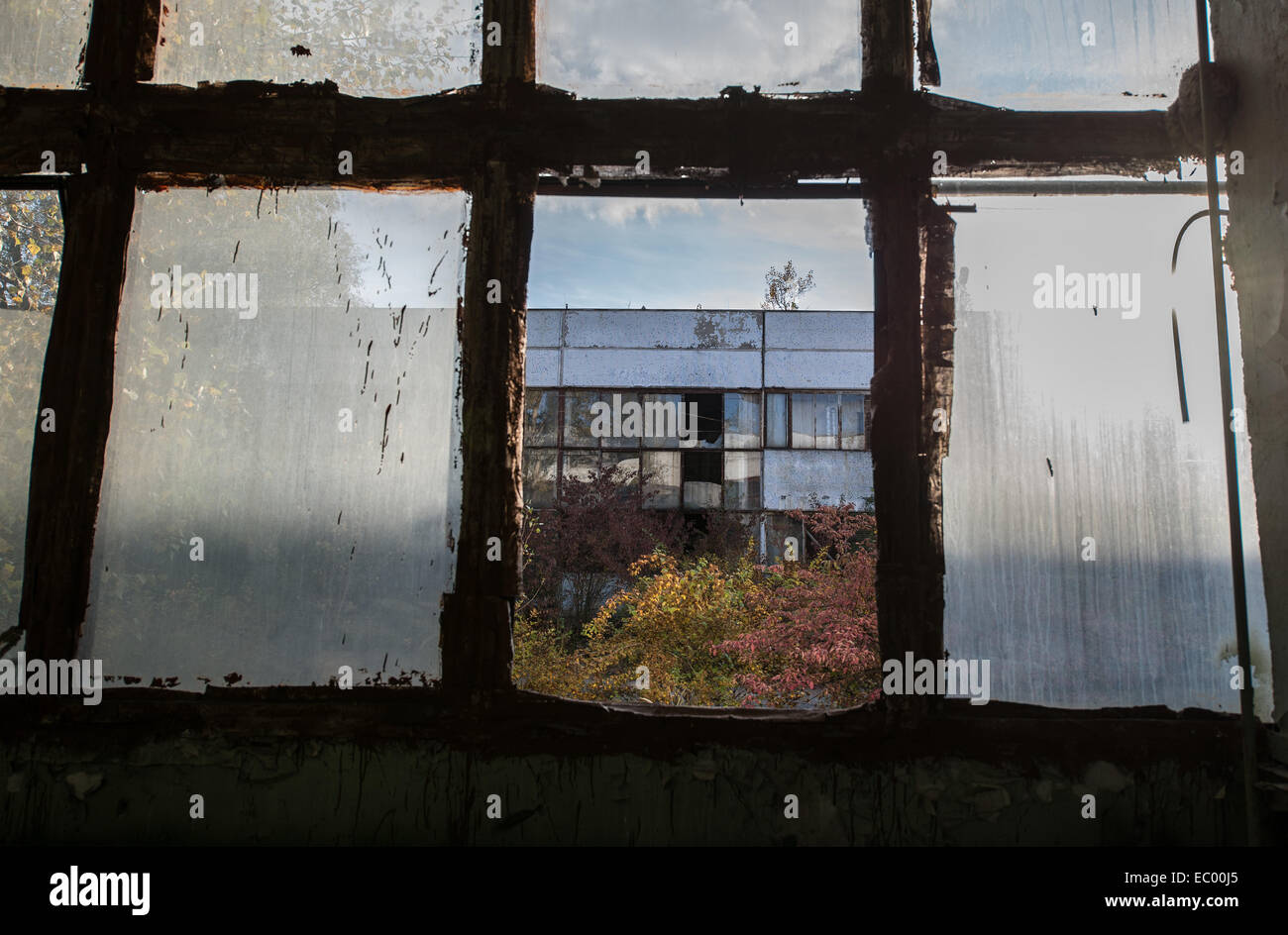 JUPITER factory in Pripyat abandoned city, Chernobyl Exclusion Zone ...