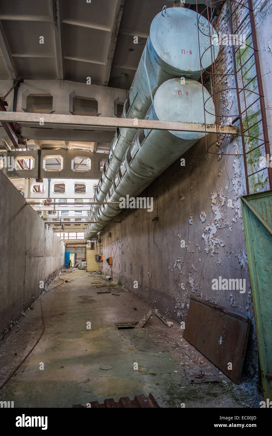 JUPITER factory in Pripyat abandoned city, Chernobyl Exclusion Zone ...