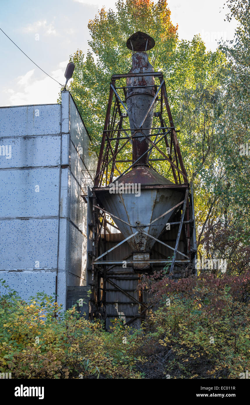 JUPITER factory in Pripyat abandoned city, Chernobyl Exclusion Zone ...