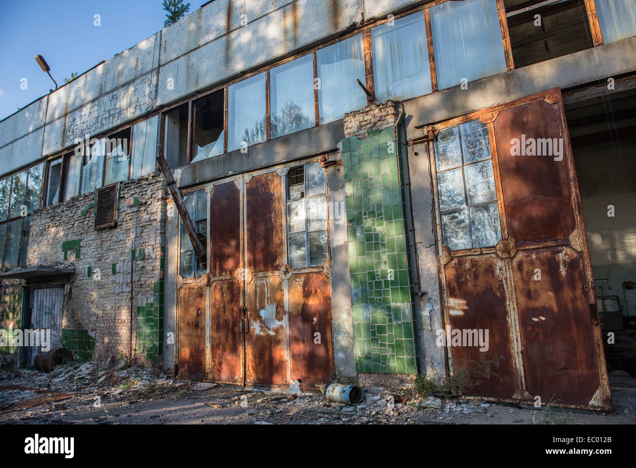 JUPITER factory in Pripyat abandoned city, Chernobyl Exclusion Zone ...