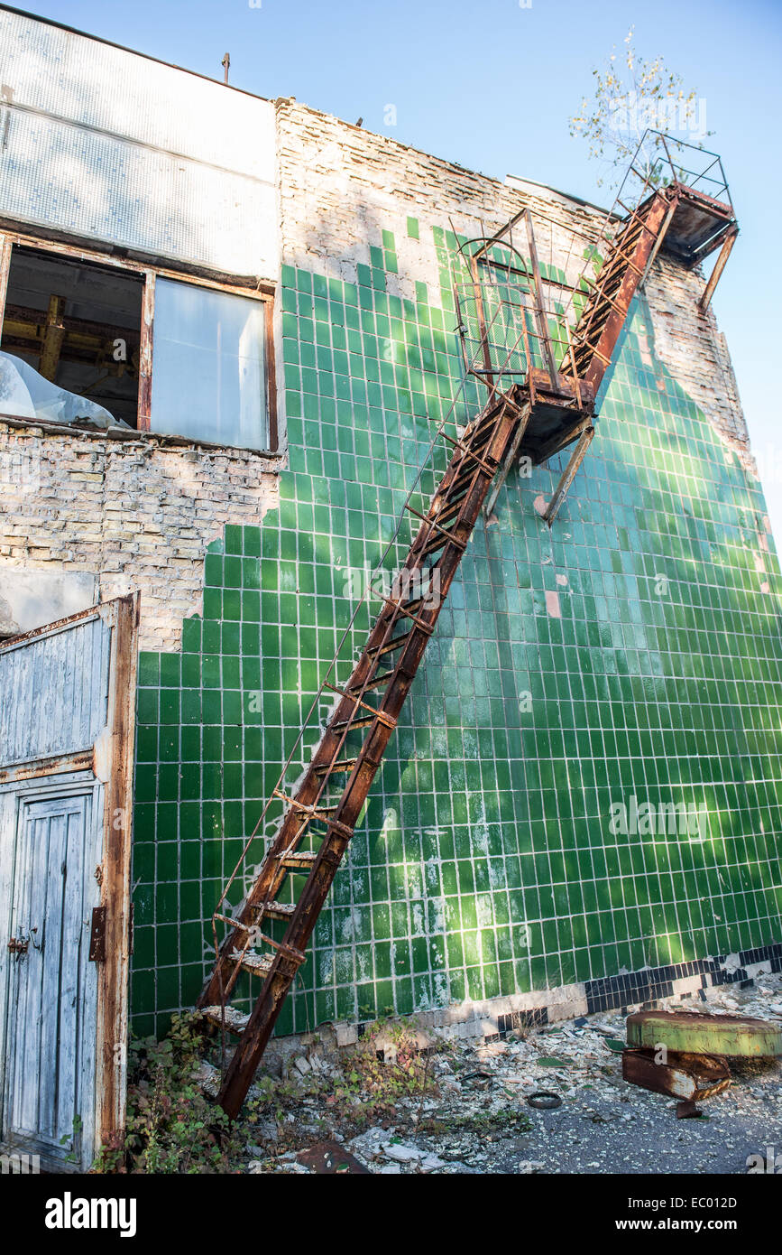 JUPITER factory in Pripyat abandoned city, Chernobyl Exclusion Zone ...