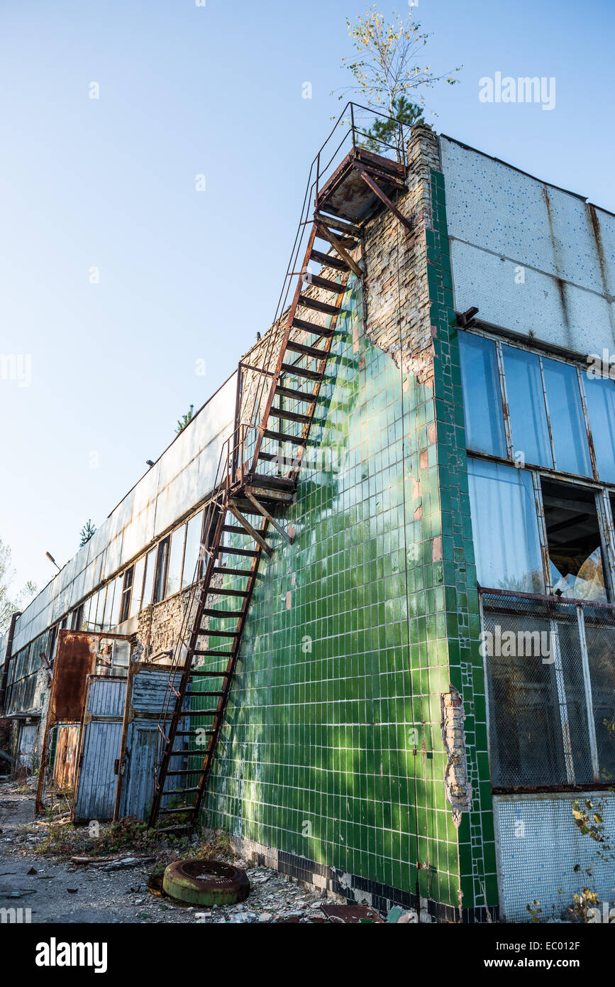 JUPITER factory in Pripyat abandoned city, Chernobyl Exclusion Zone ...