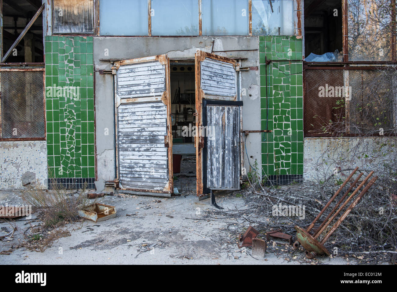 JUPITER factory in Pripyat abandoned city, Chernobyl Exclusion Zone ...