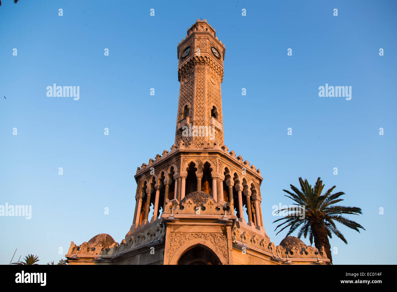 Izmir Clock Tower Konak Square Turkey Stock Photo - Alamy