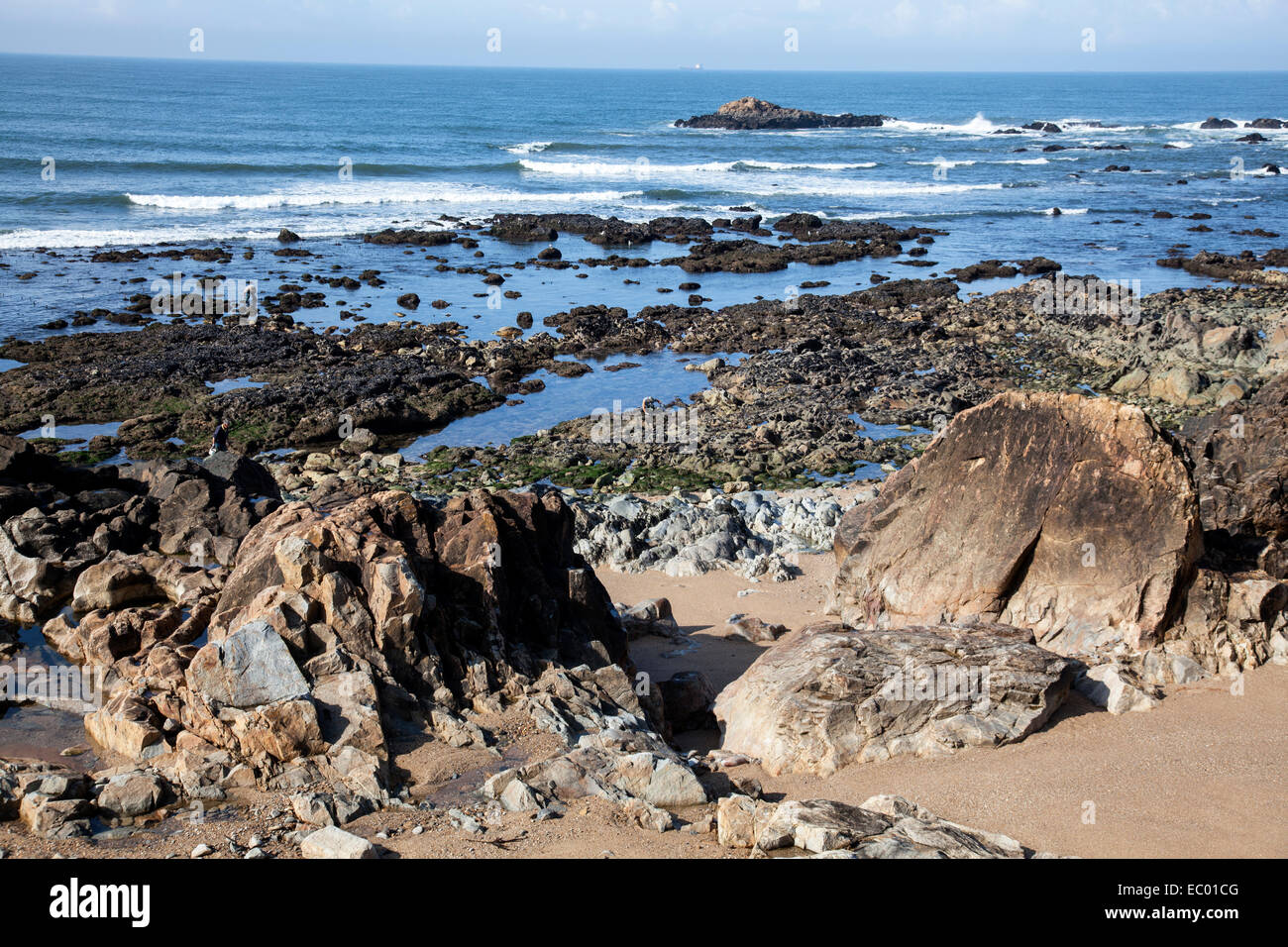 Porto coast line Stock Photo - Alamy
