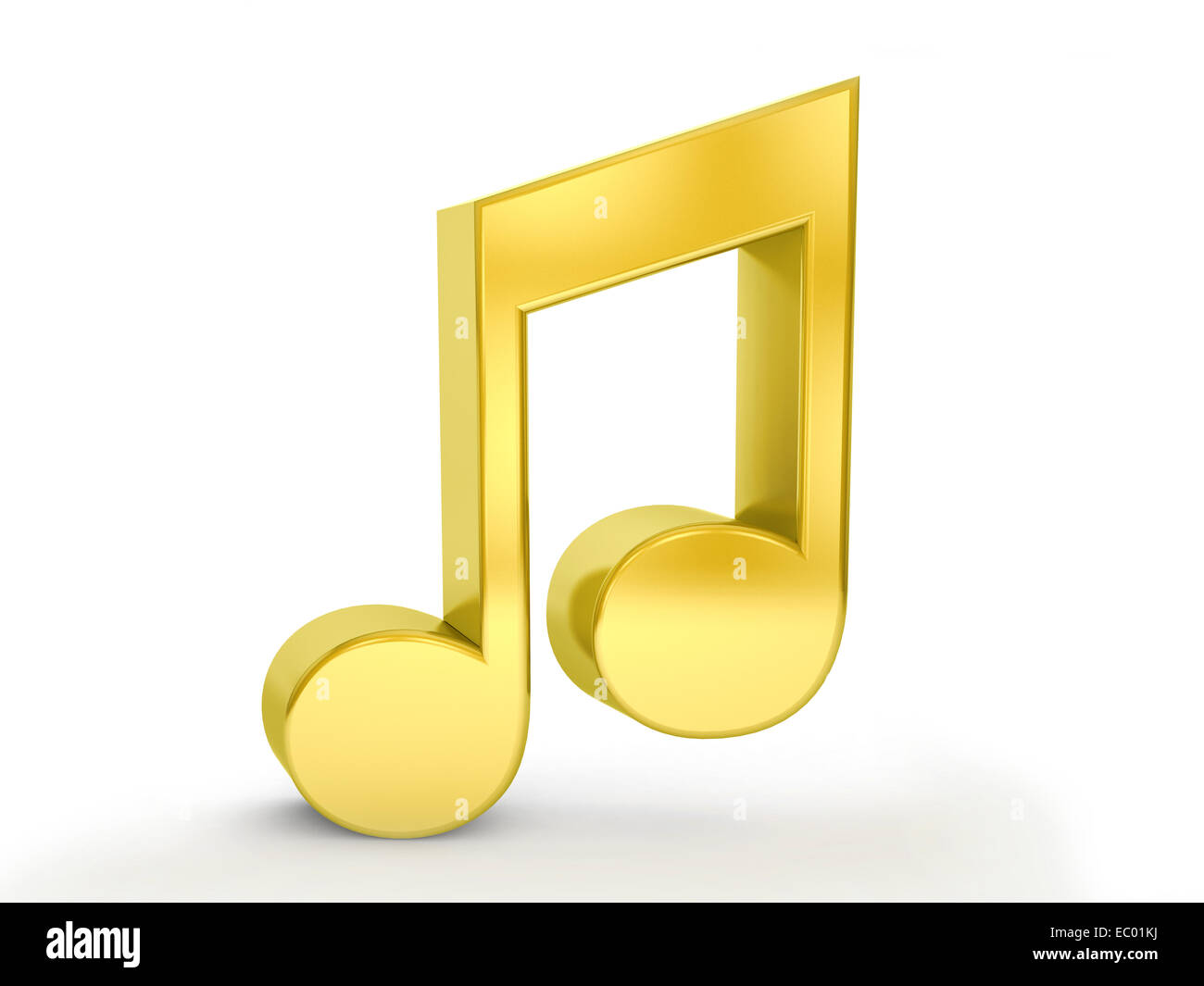 Metallic music note symbol on hi-res stock photography and images - Alamy