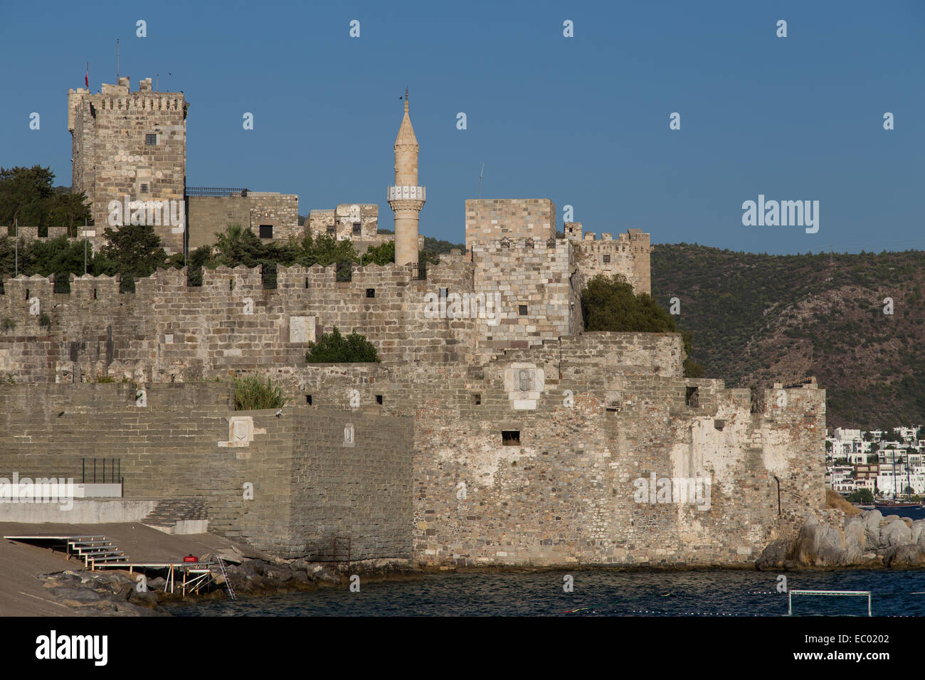 Bodrum Castle Aegean Coast Turkey Stock Photo - Alamy
