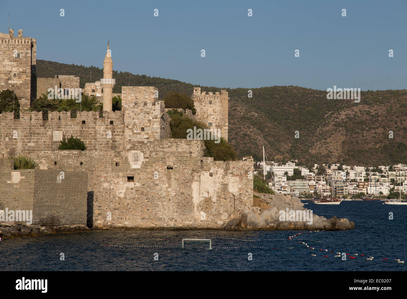 Bodrum Castle Aegean Coast Turkey Stock Photo - Alamy