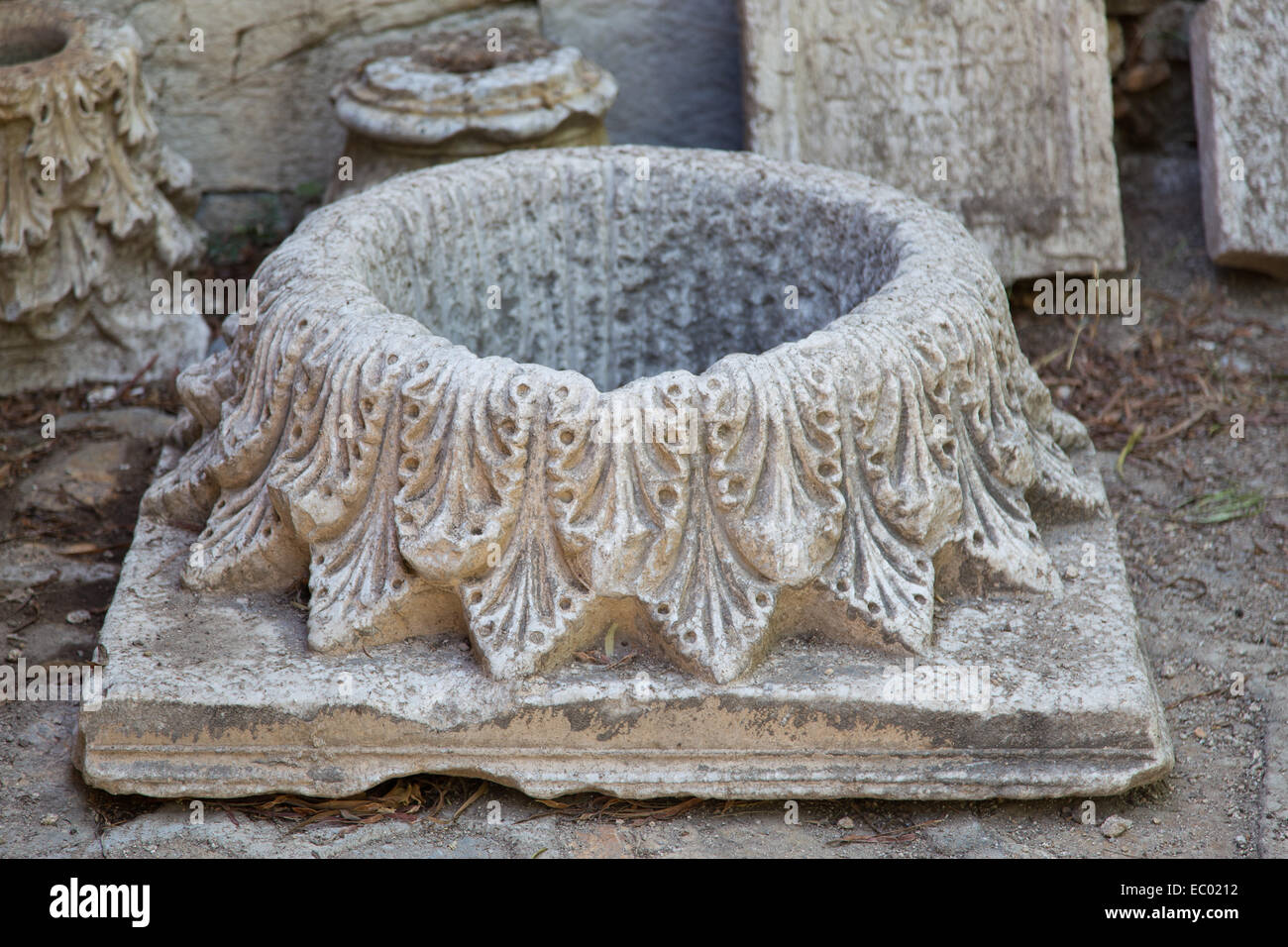 Knight Symbols in Bodrum Castle, Mugla, Turkey Stock Photo - Alamy