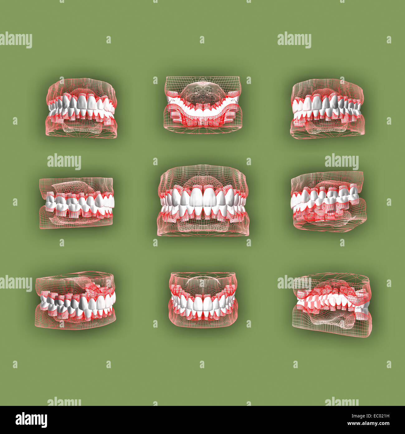 Human teeth cutout hi-res stock photography and images - Alamy