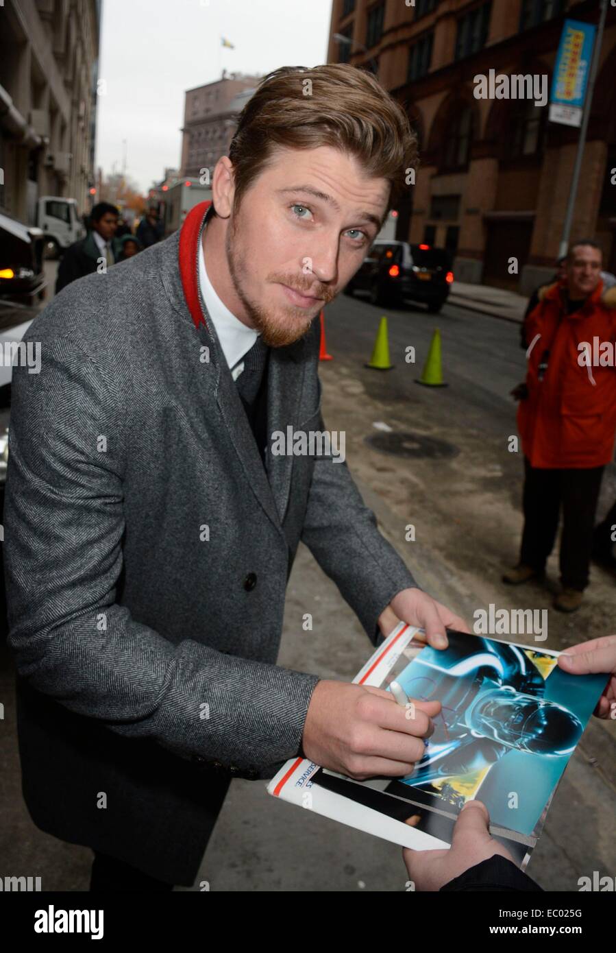New York, NY, USA. 5th Dec, 2014. Garrett Hedlund out and about for ...