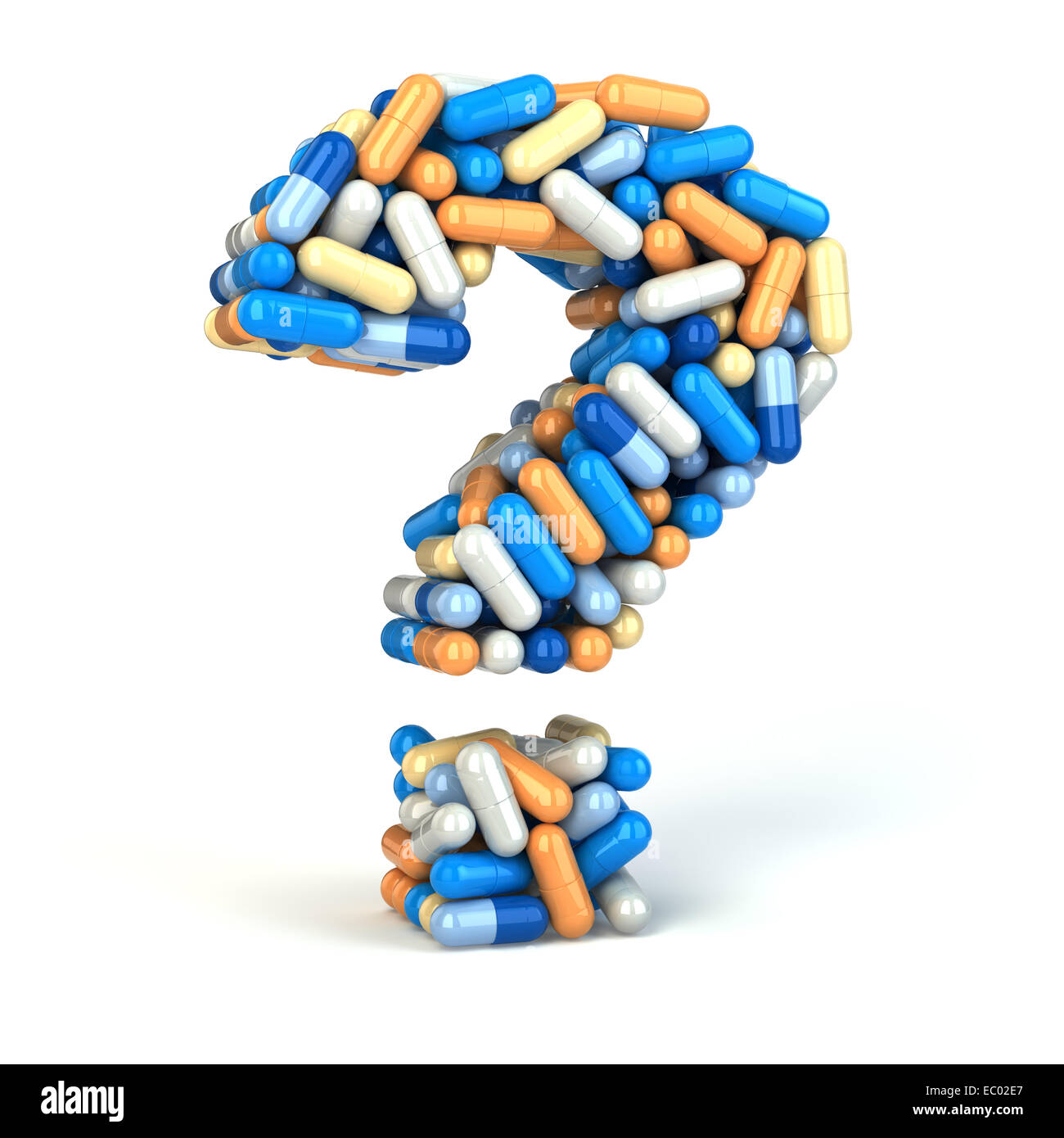 Red Question Mark Pill