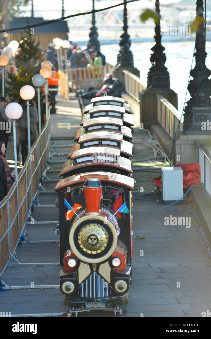 Southbank, London, UK. 6th December 2014. The Southbank Express, a ...