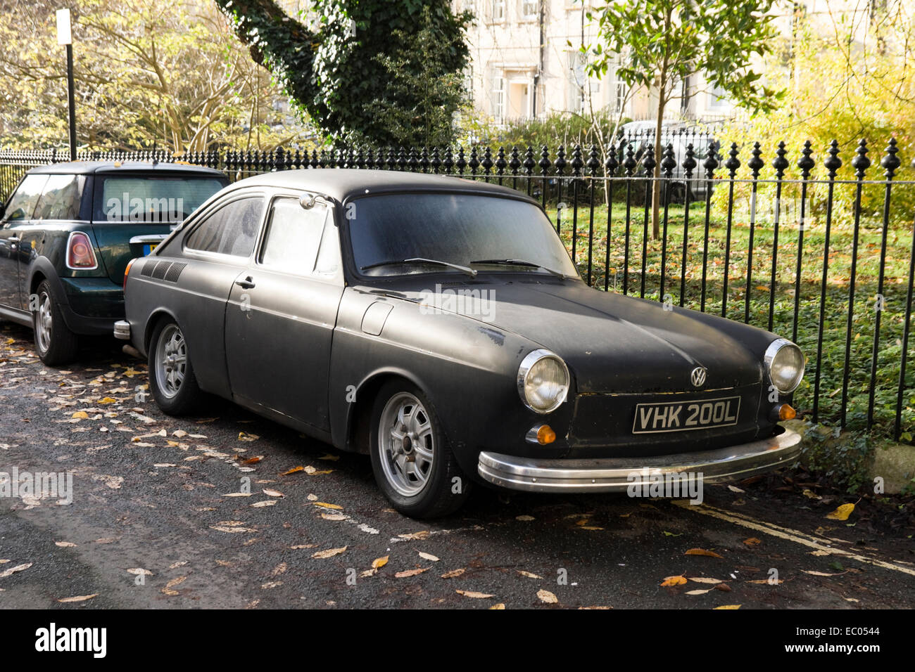 Classic VW car seen in Bath. 1972 VW Fastback Type 3 Stock Photo - Alamy