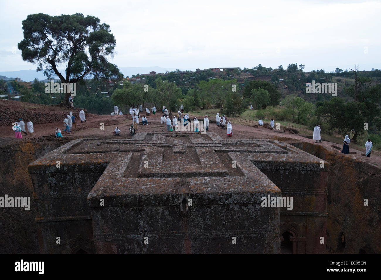 Bet Giyorgis church. Lalibela Rock Hewn Churches. Northern Ethiopia ...