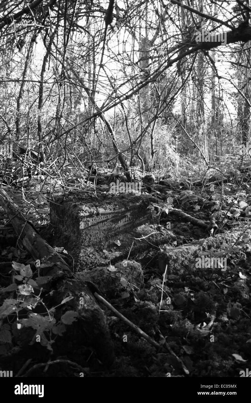 Haunted churchyard Black and White Stock Photos & Images - Alamy