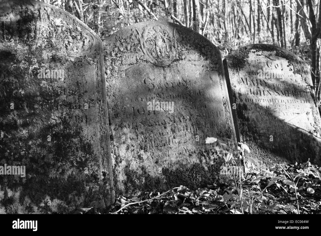 Haunted churchyard Black and White Stock Photos & Images - Alamy