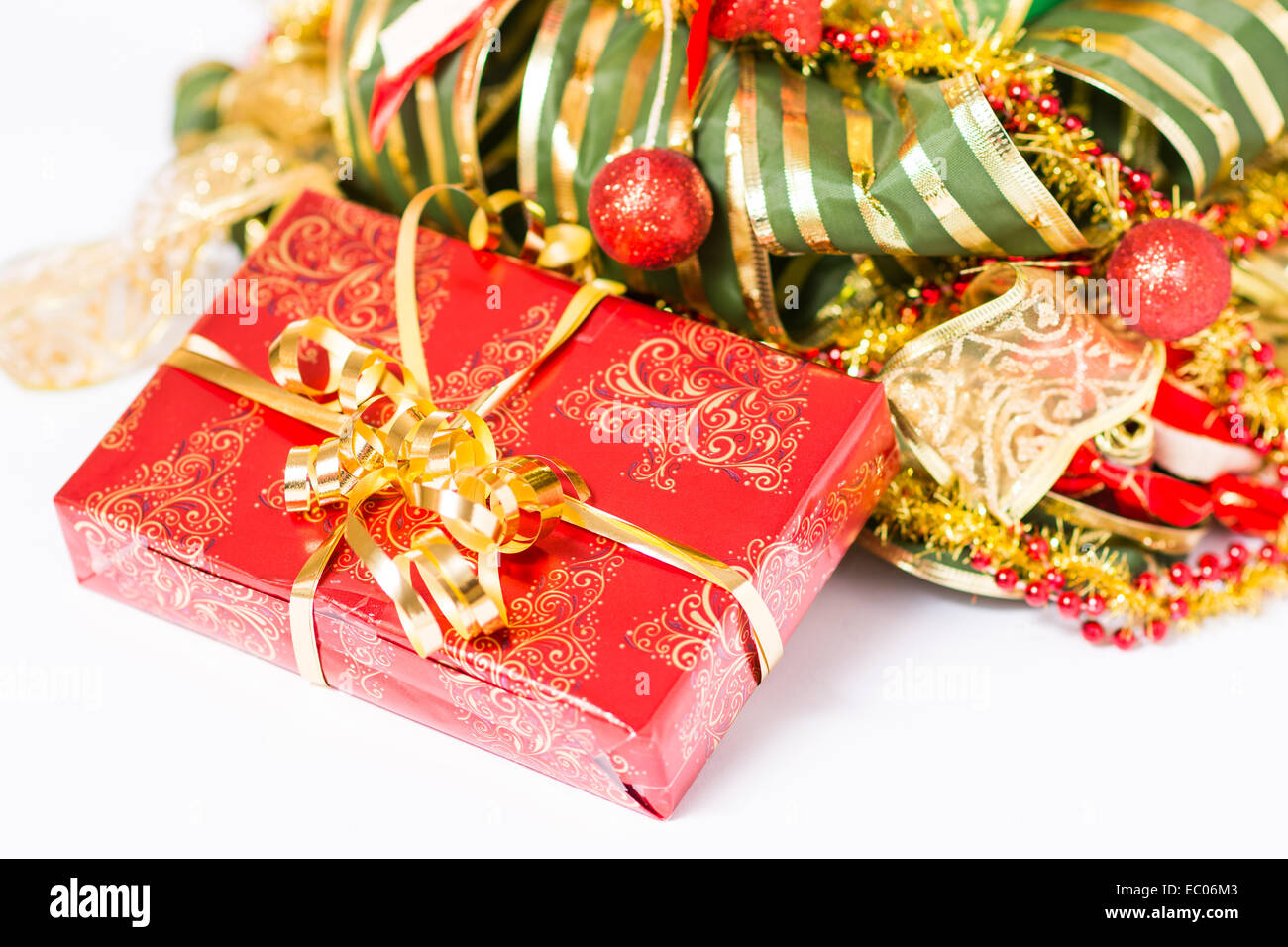 It's Christmas,It's time to gift! Stock Photo - Alamy
