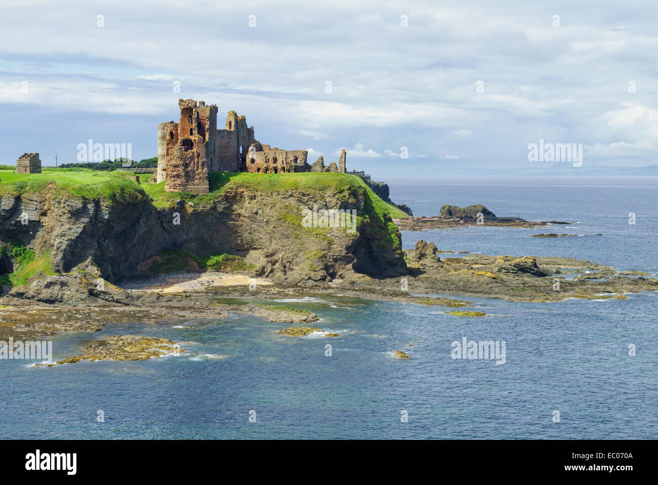Chateau On Edge Of Cliff