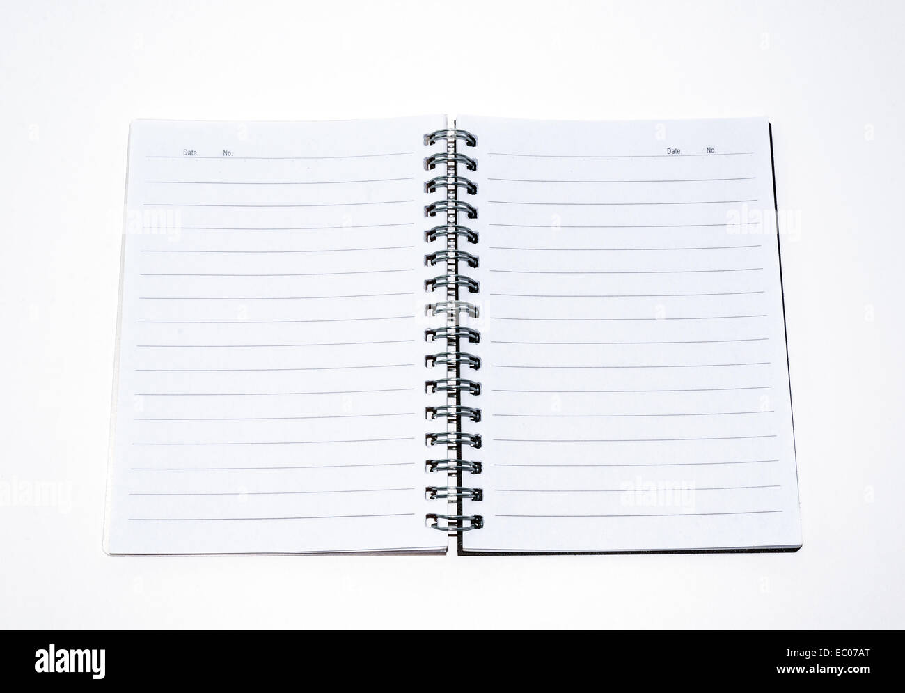 Small notebook on the white background Stock Photo - Alamy