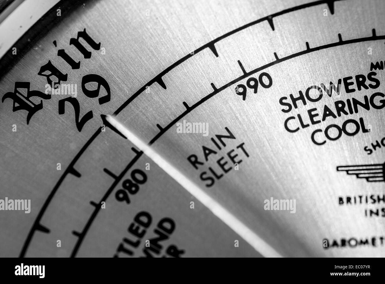 Barometer change Black and White Stock Photos & Images - Alamy