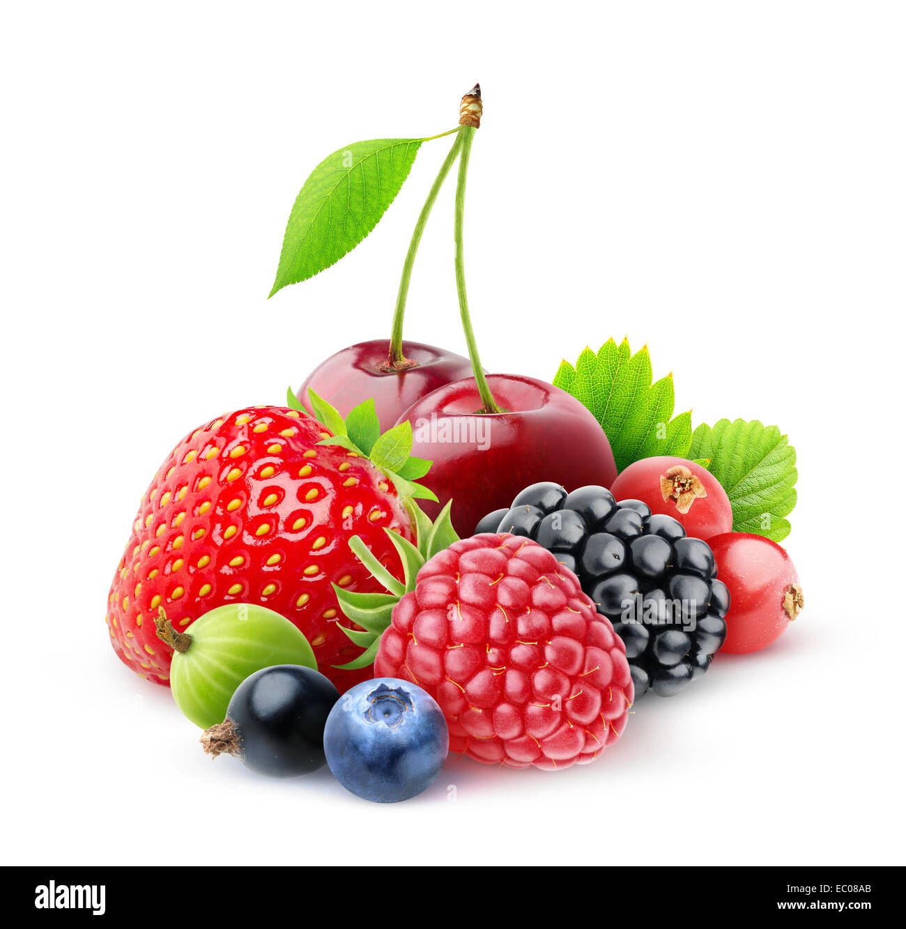 Group berries Cut Out Stock Images & Pictures - Alamy
