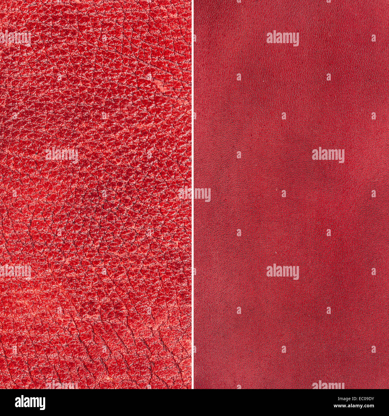Red vintage leather texture closeup Stock Photo - Alamy