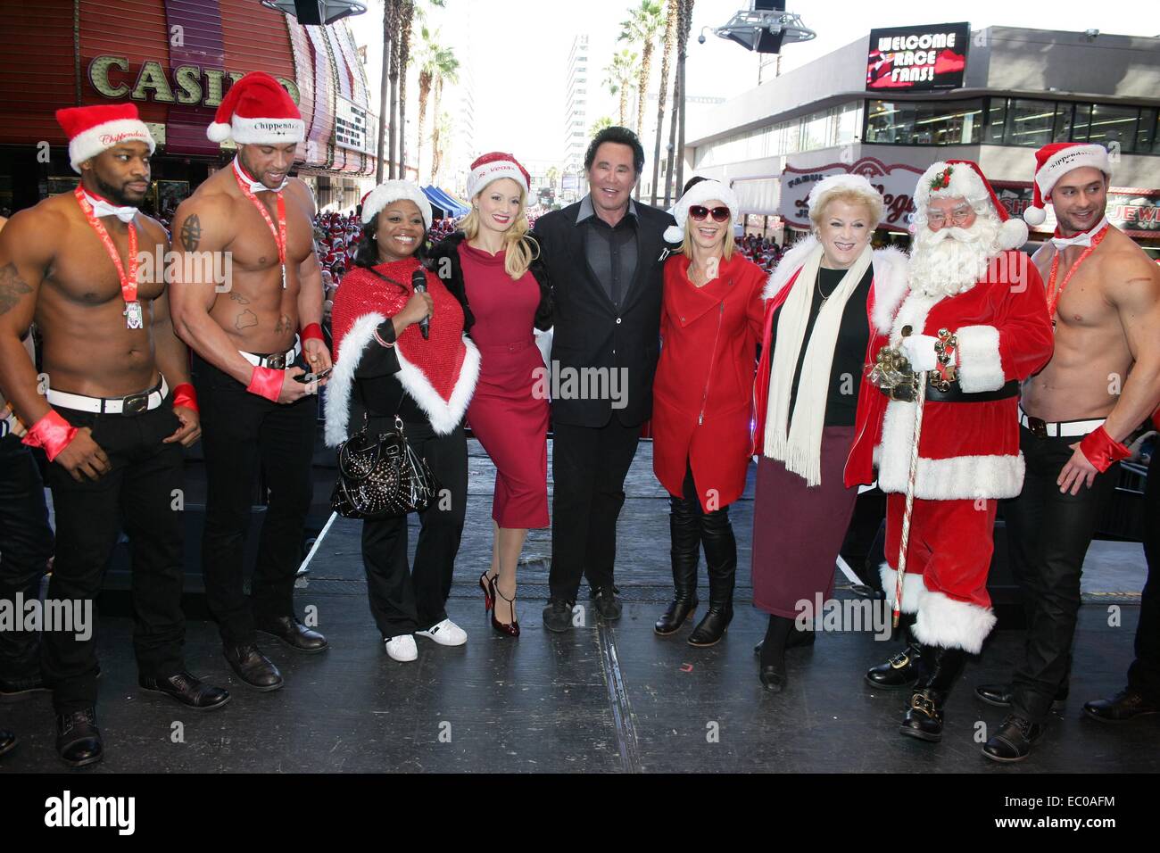 Las Vegas, NV, USA. 6th Dec, 2014. Chippendales, Holly Madison, Wayne ...