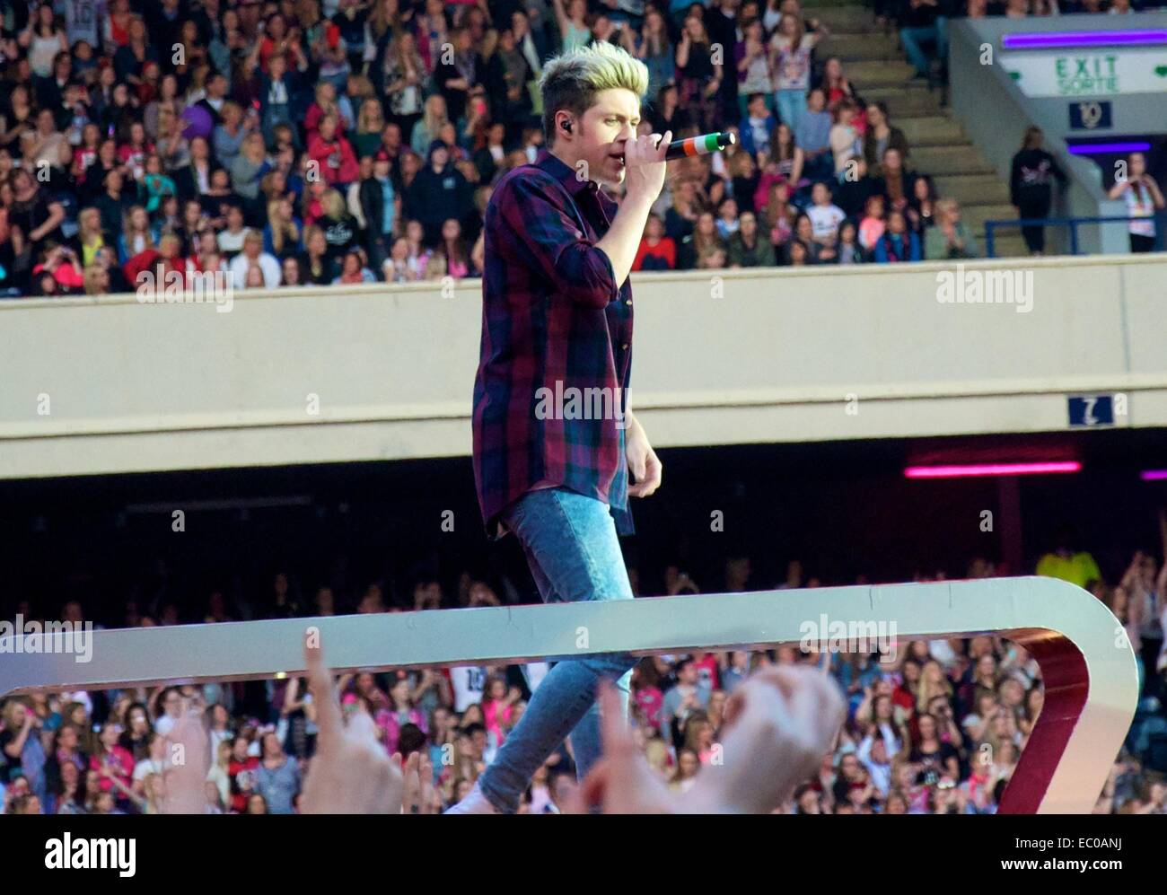 One Direction perform in Edinburgh tonight as part of their 'Where We ...