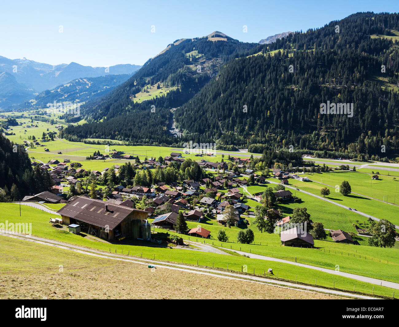 Switzerland simmental valley High Resolution Stock Photography and ...