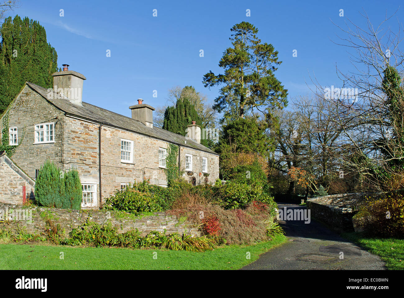 The village of Altarnun in Cornwall, UK Stock Photo - Alamy