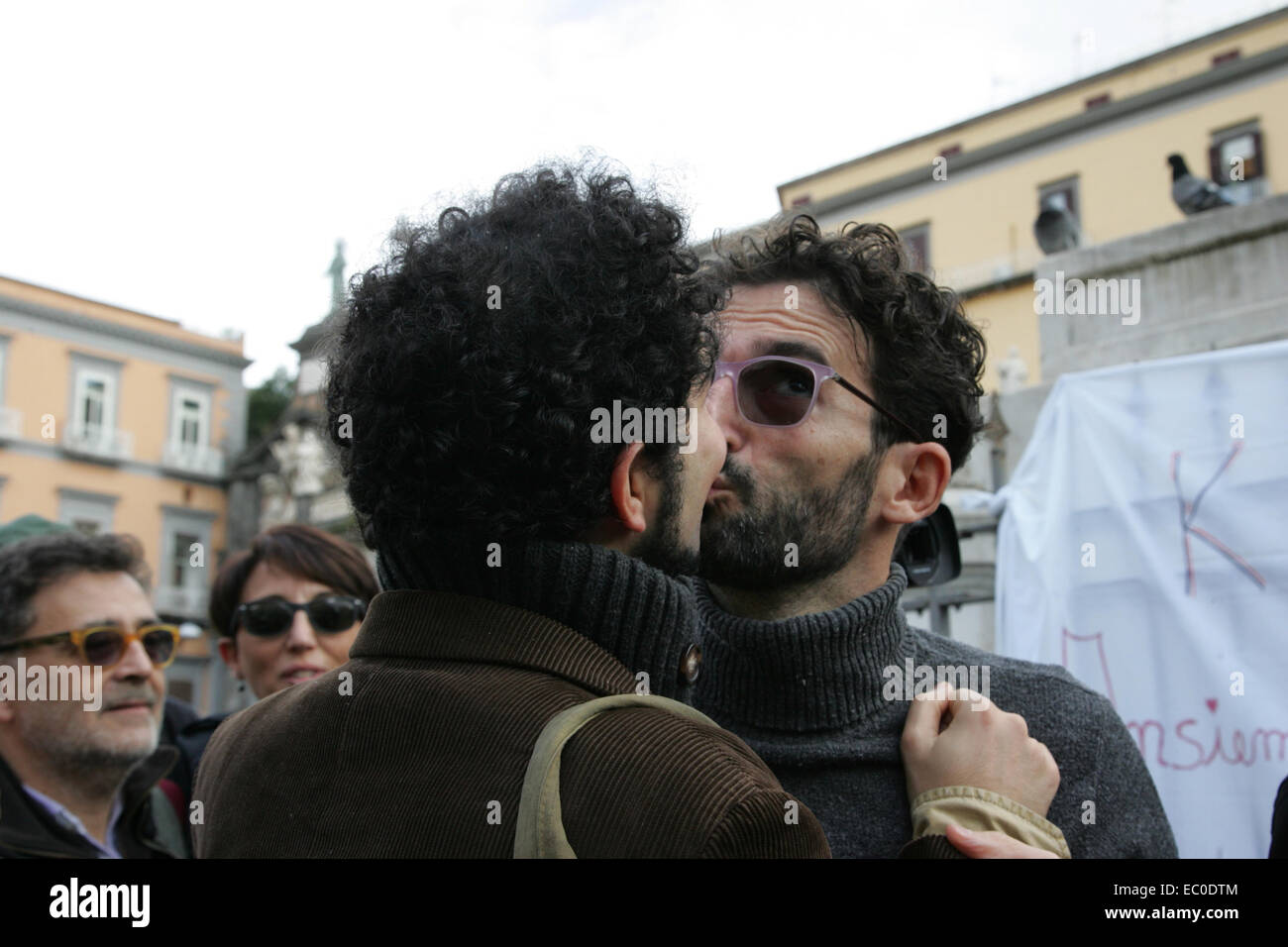 Italy. 6th Dec, 2014. People protest against homophobia during the ...