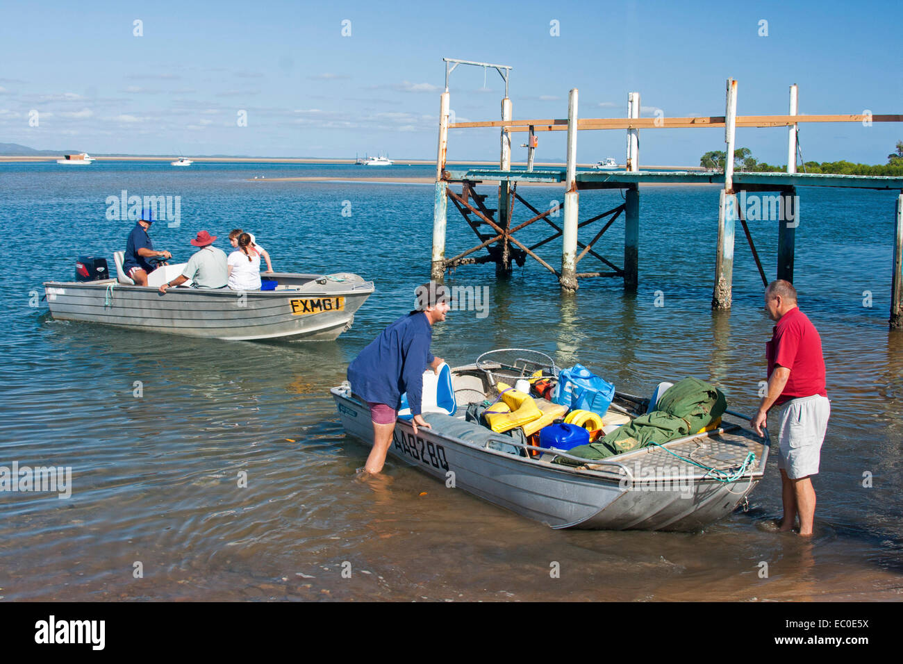 Boating holiday men hi-res stock photography and images - Alamy