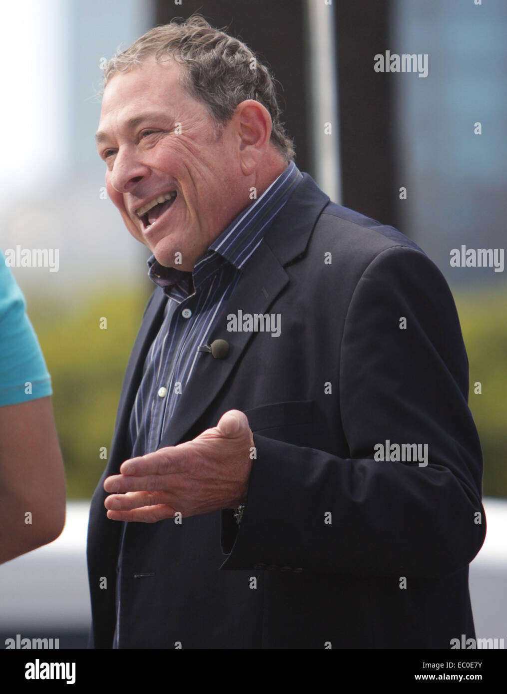 Celebrities on TV show 'Exrta' at Universal City Featuring: Don Stark ...