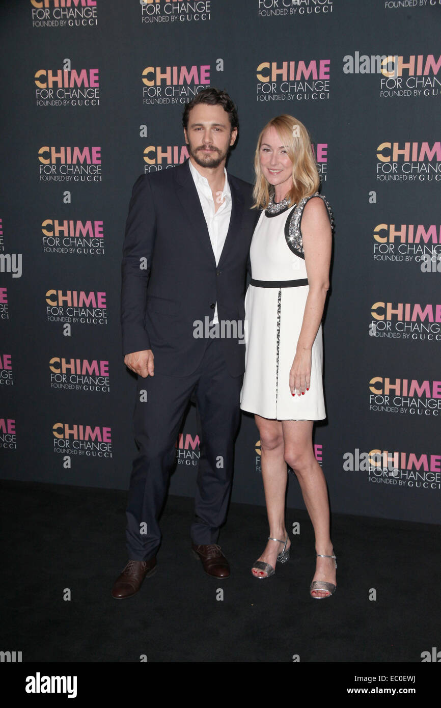 Chime For Change one-tear anniversary event at the Gucci flagship store ...