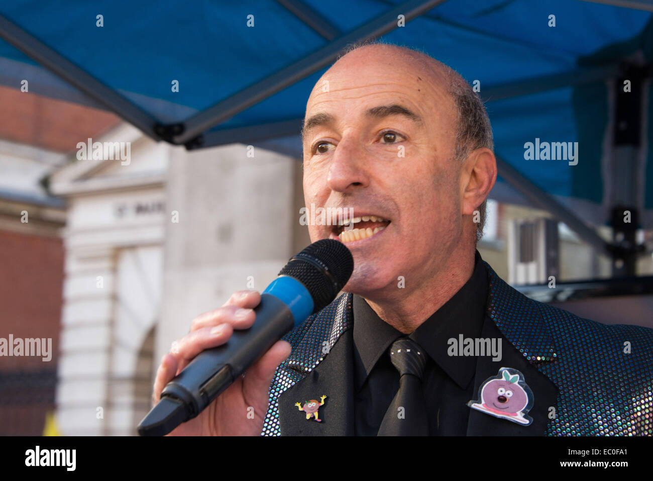 London,UK 6th December 2014 : Stephen Melzack presenter at the 34th ...