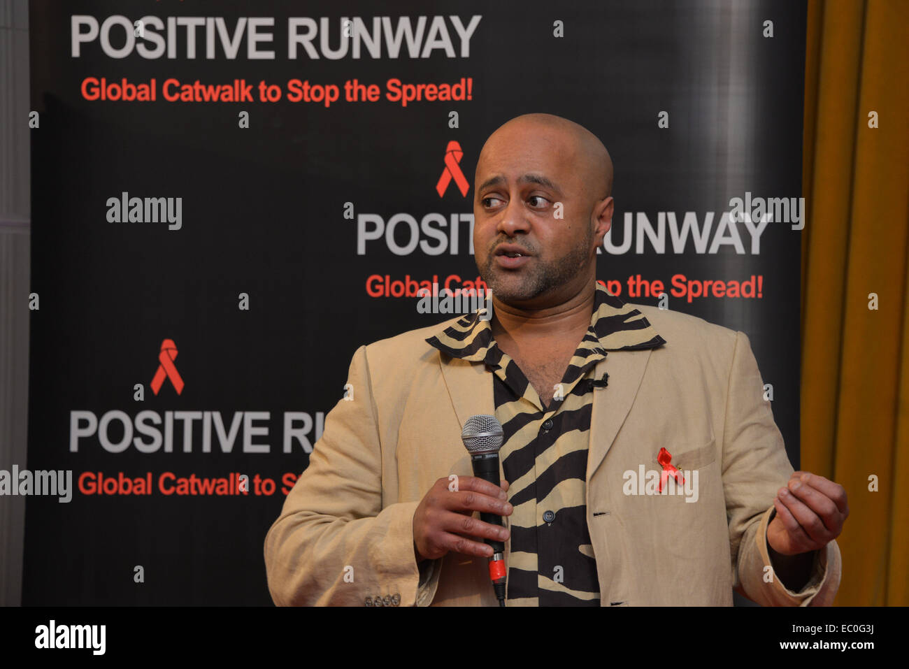 London,UK, 6th Dec, 2014. CEO of the P.E.A.C.E. Darren Ravenor at the ...