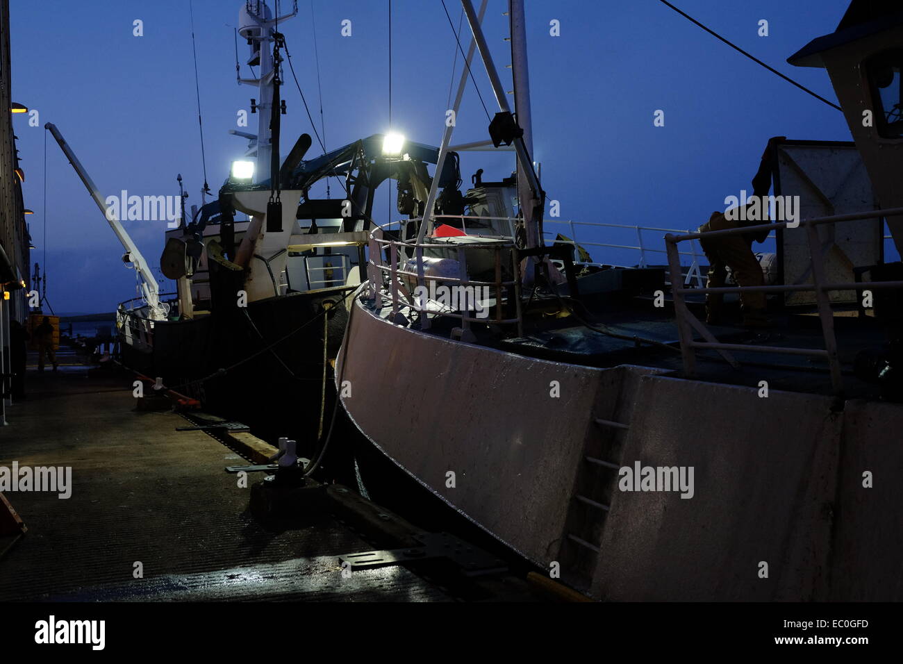 Fish market lerwick shetland hi-res stock photography and images - Alamy