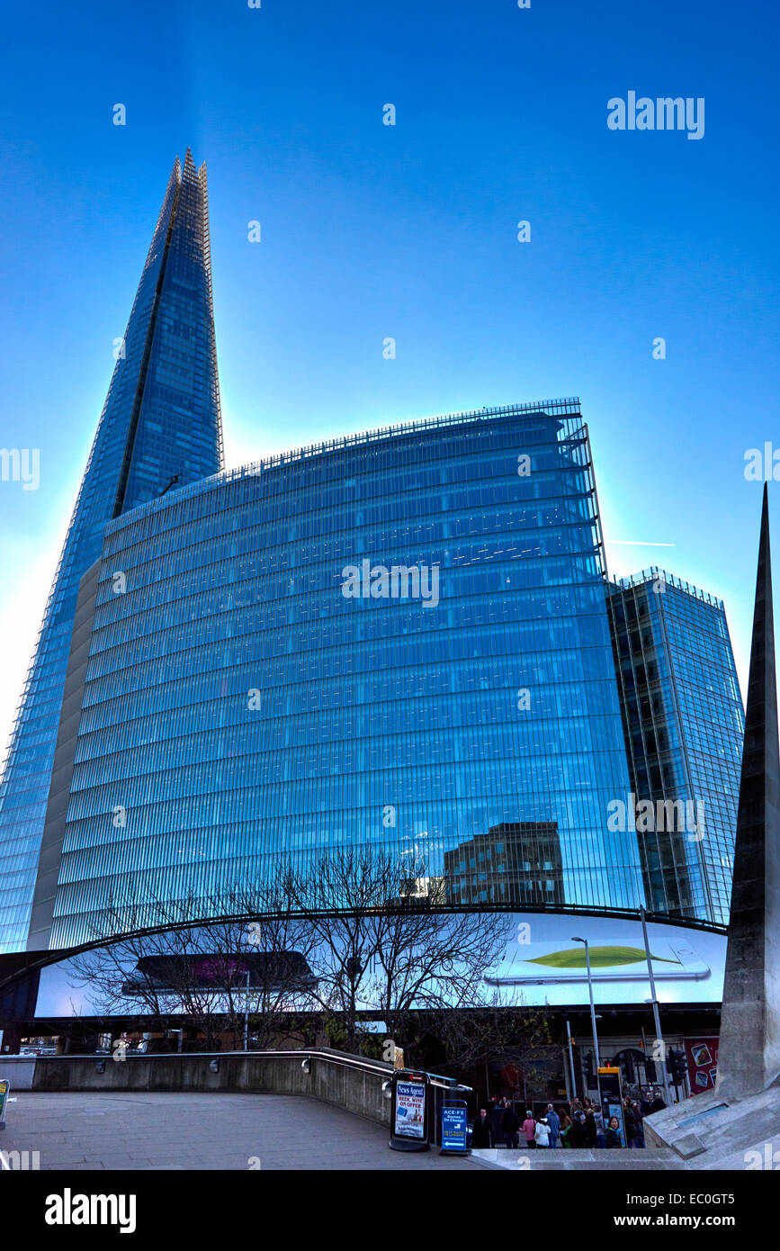 The Shard, referred to as the Shard of Glass, Shard London Bridge and ...