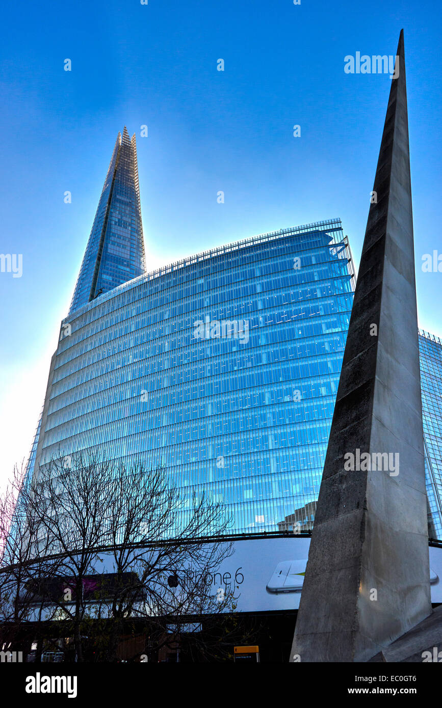 The Shard, referred to as the Shard of Glass, Shard London Bridge and ...