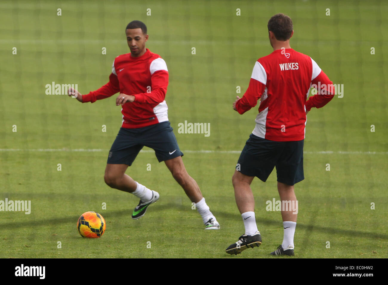 Soccer Aid 2014 England team training session Featuring: Marvin Humes ...